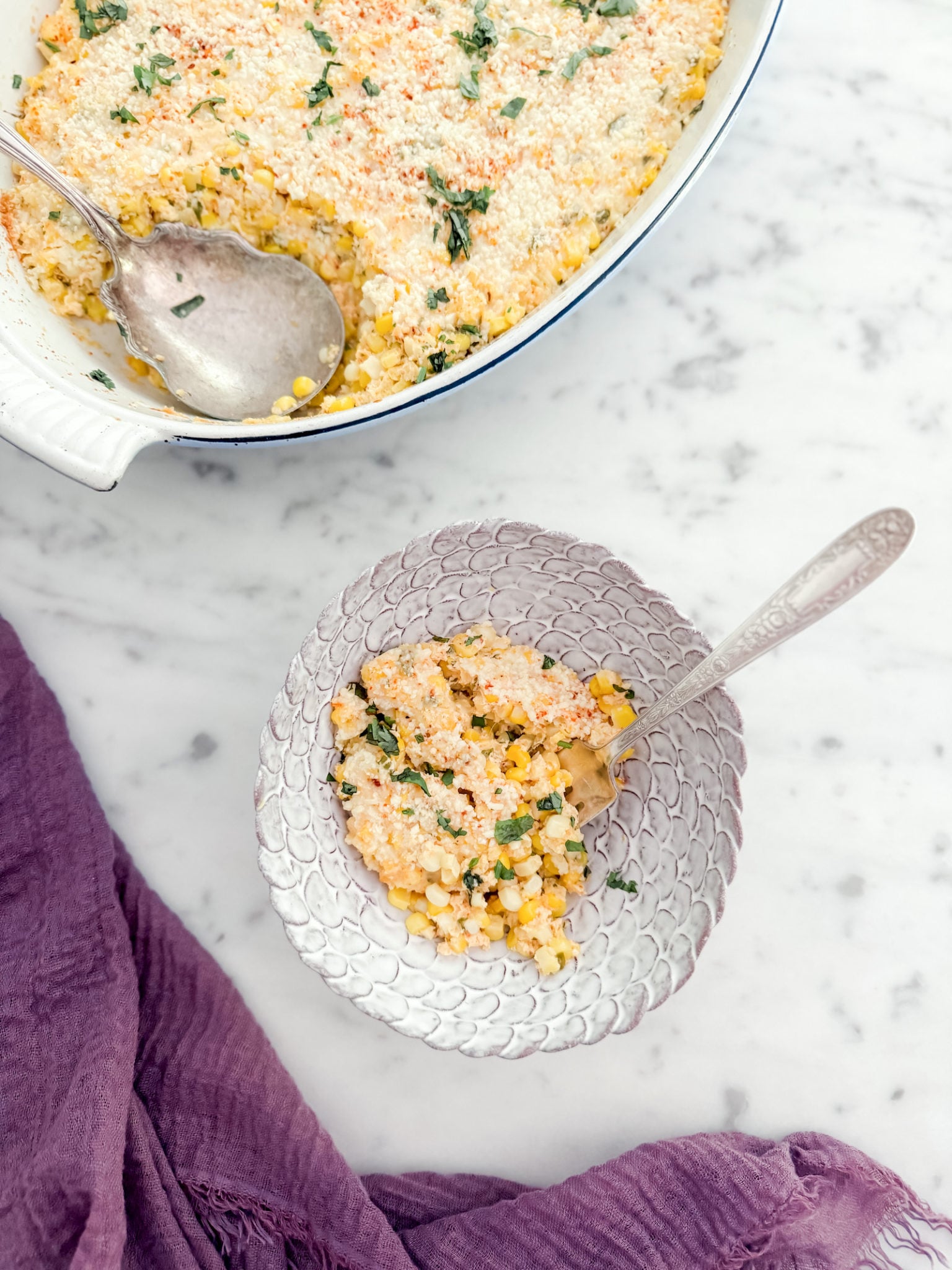 High Protein Street Corn Casserole - I Breathe I'm Hungry